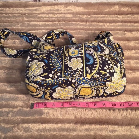 Vera Bradley | Bags | Vera Bradley Ellie Blue Elephant Shoulder Purse ...